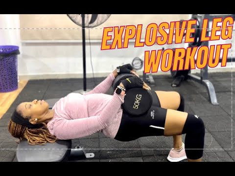 Explosive Leg workout - YouTube