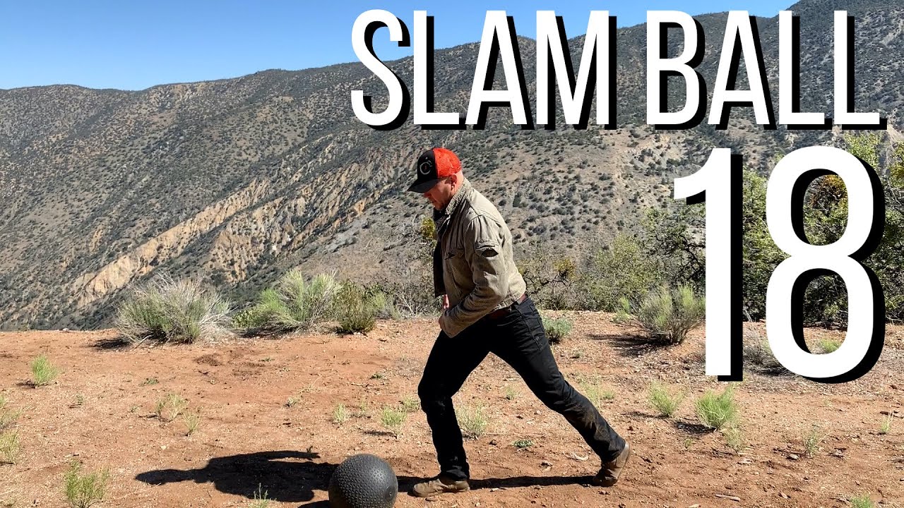 Slam ball 18 - Ground to Shoulder Toss with 180 pivot step - ideal for ...