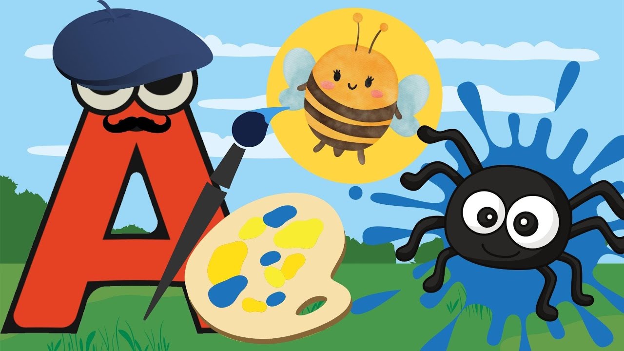 Letra A - Aprenda o Alfabeto | Abecedário para crianças - YouTube