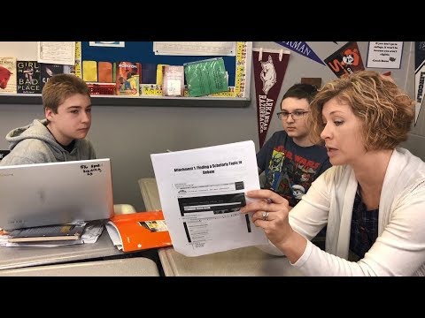 Bingham Middle School Teacher Builds Confidence and Creativity - YouTube
