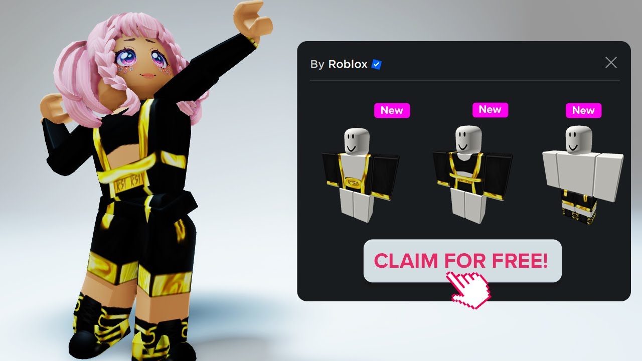 FREE ROBLOX ITEMS! HOW TO GET THE KSI LAUNCH PARTY UGCS IN ROBLOX ...