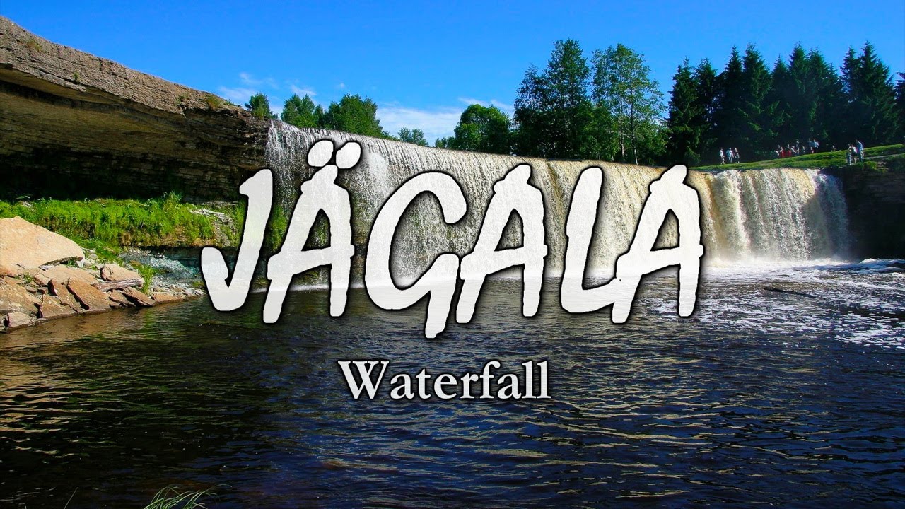 Jägala WATERFALL | Widest Natural Waterfall in Estonia - YouTube
