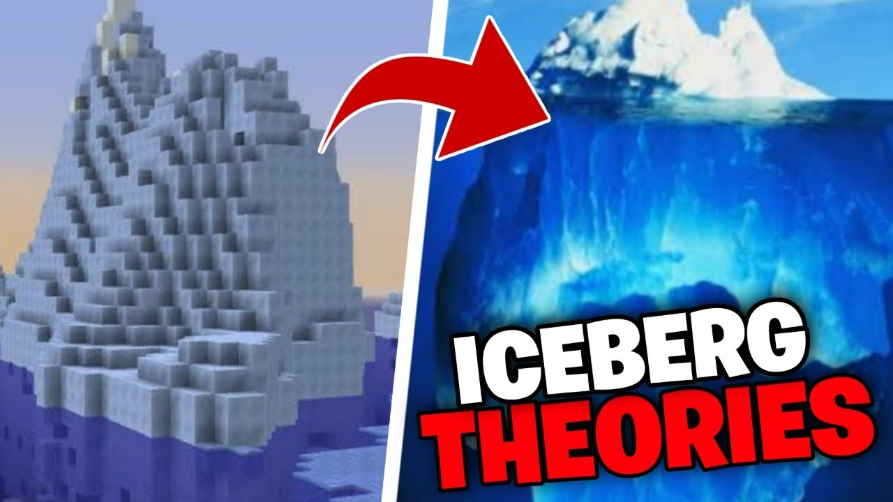 COOLEST MINECRAFT ICEBERG THEORIES MUST SEE - YouTube