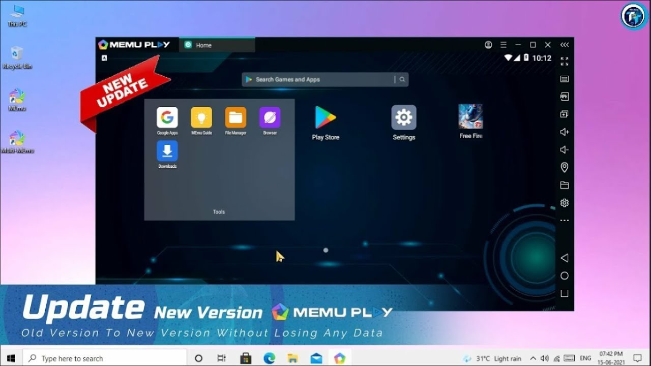 MEmu Emulator New Version Update Without Losing Any Data, Best Emulator ...