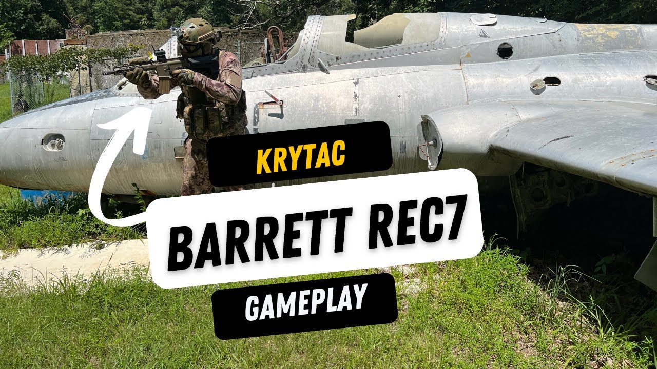 Krytac Barrett Rec7 Gameplay - This gun rocks! - YouTube