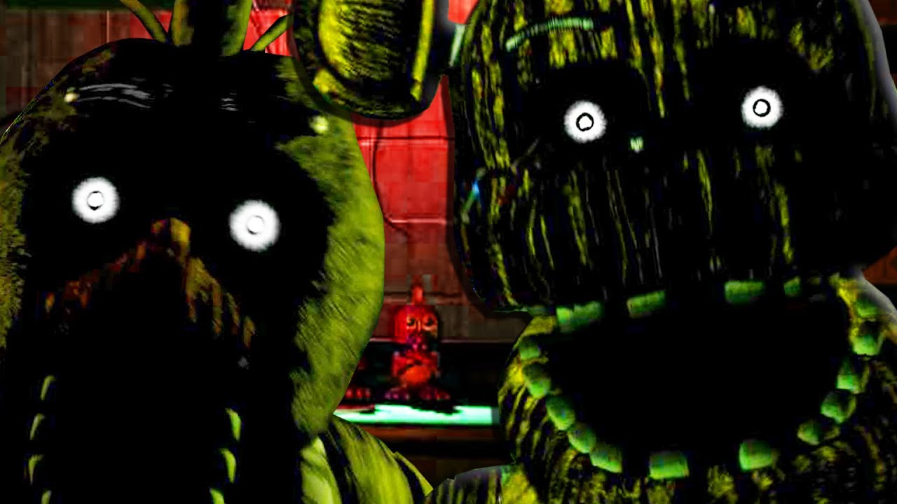 FIVE NIGHTS AT FREDDY'S 3 - FREDDY FAZBEAR AND CHICA JUMPSCARE! Night 2 ...