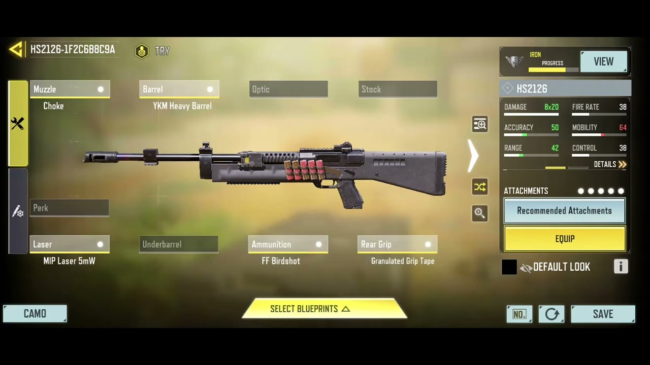 best HS2126 attachments#codm#shorts - YouTube