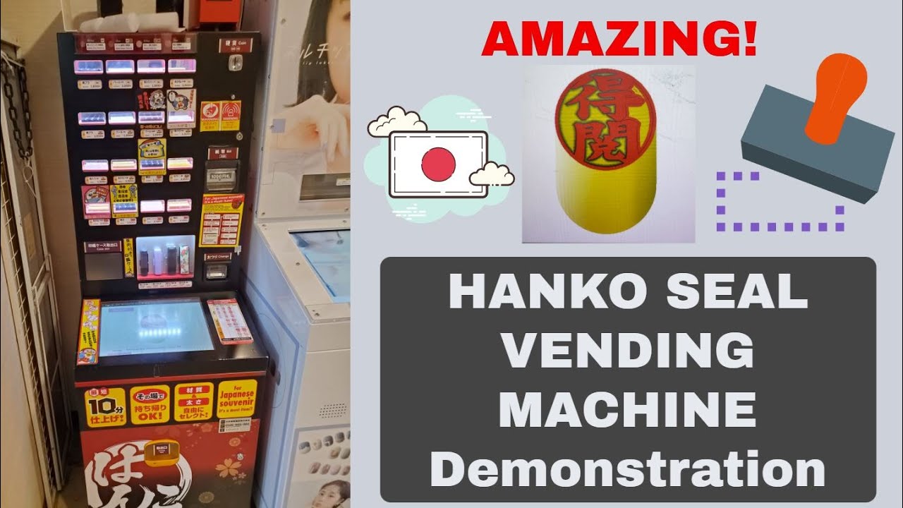 Unveiling the Magic: Incredible Hanko Japanese Vending Machine Showcase ...