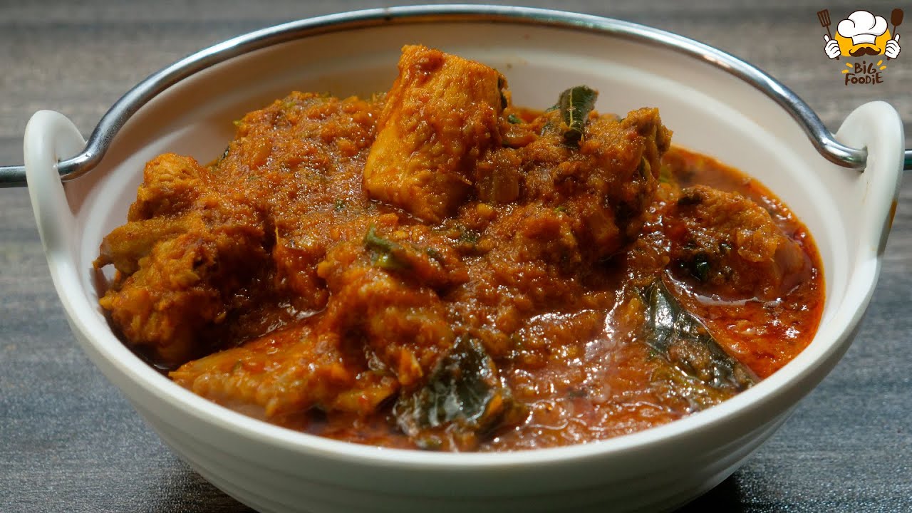 Kori Gassi Recipe - Mangalore Style Chicken Curry | Big Foodie Recipe ...