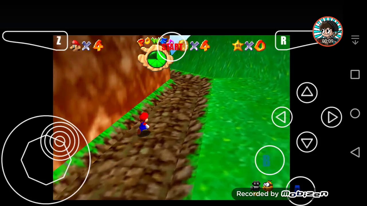 Jugando mario 64 mobile cap 1 - YouTube