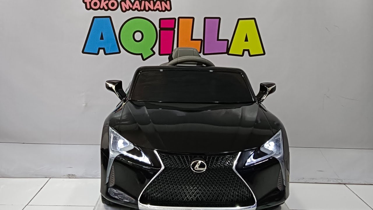 review mobil aki anak Lexus lc500h uk800 by unikid - YouTube