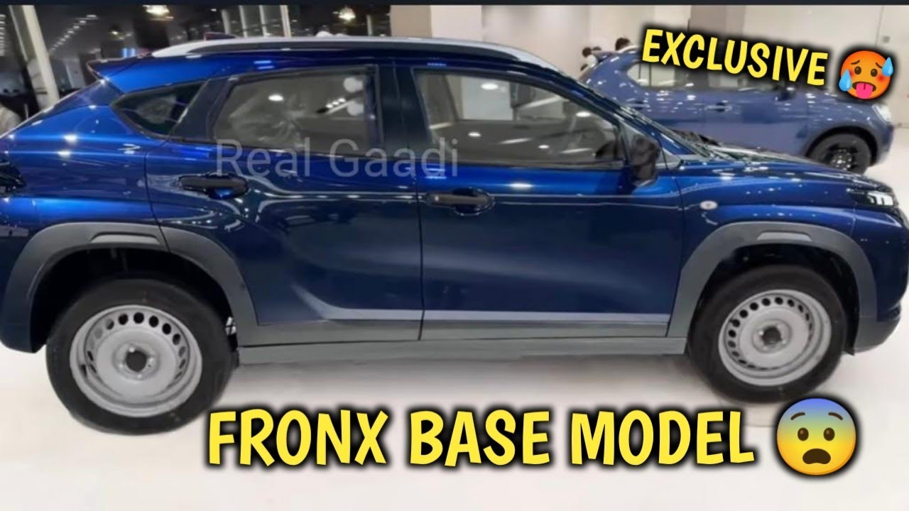 Maruti Fronx BASE MODEL *LEAKED* 😍 Fronx SIGMA में ही सब दे दिया यार 🔥 ...