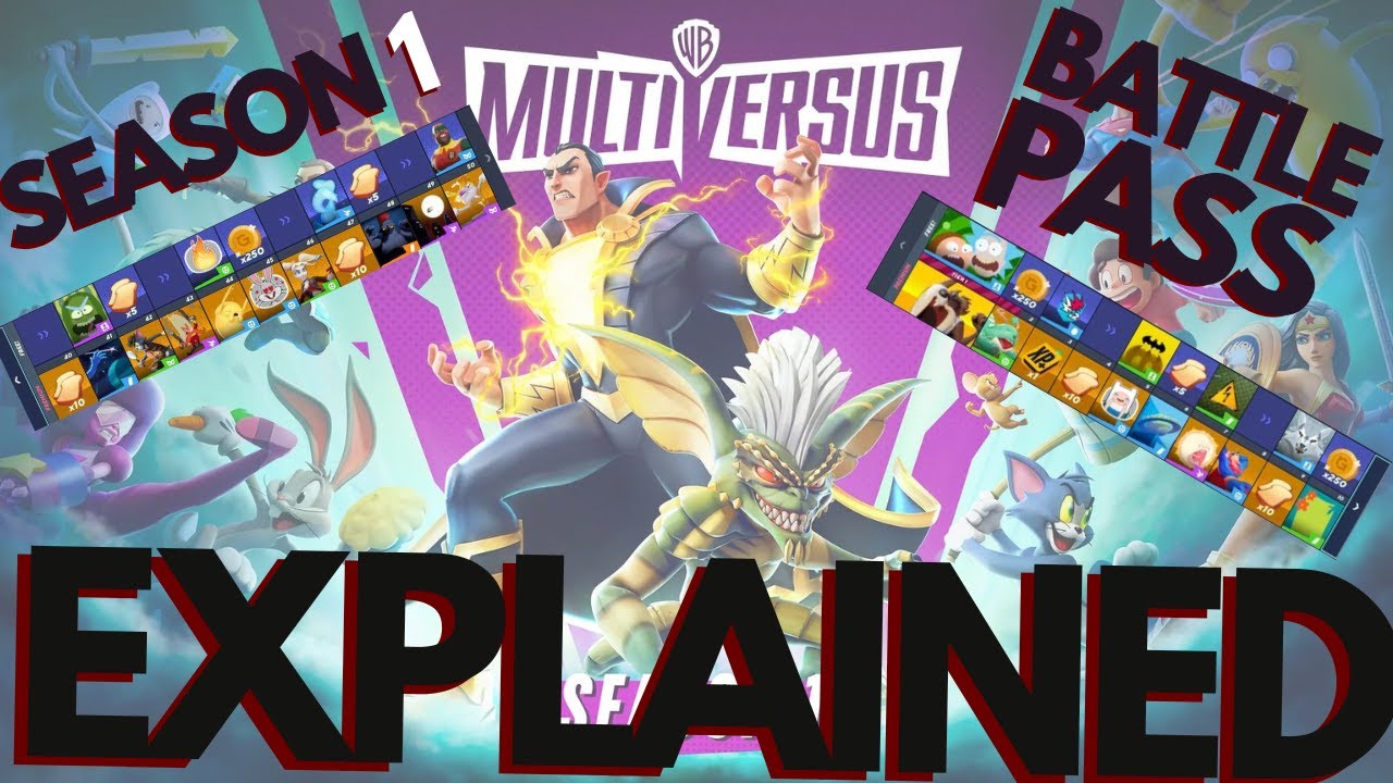 ALL REFERENCES in SEASON 1 BATTLE PASS- Multiversus - YouTube