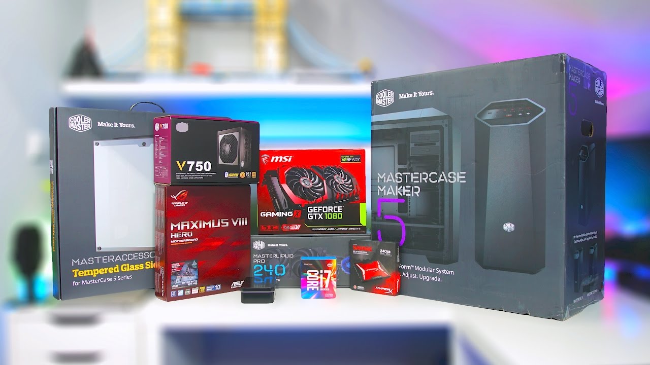 Unboxing 2000€ em PC Parts !!! - BennyTosh Pt 2 - YouTube