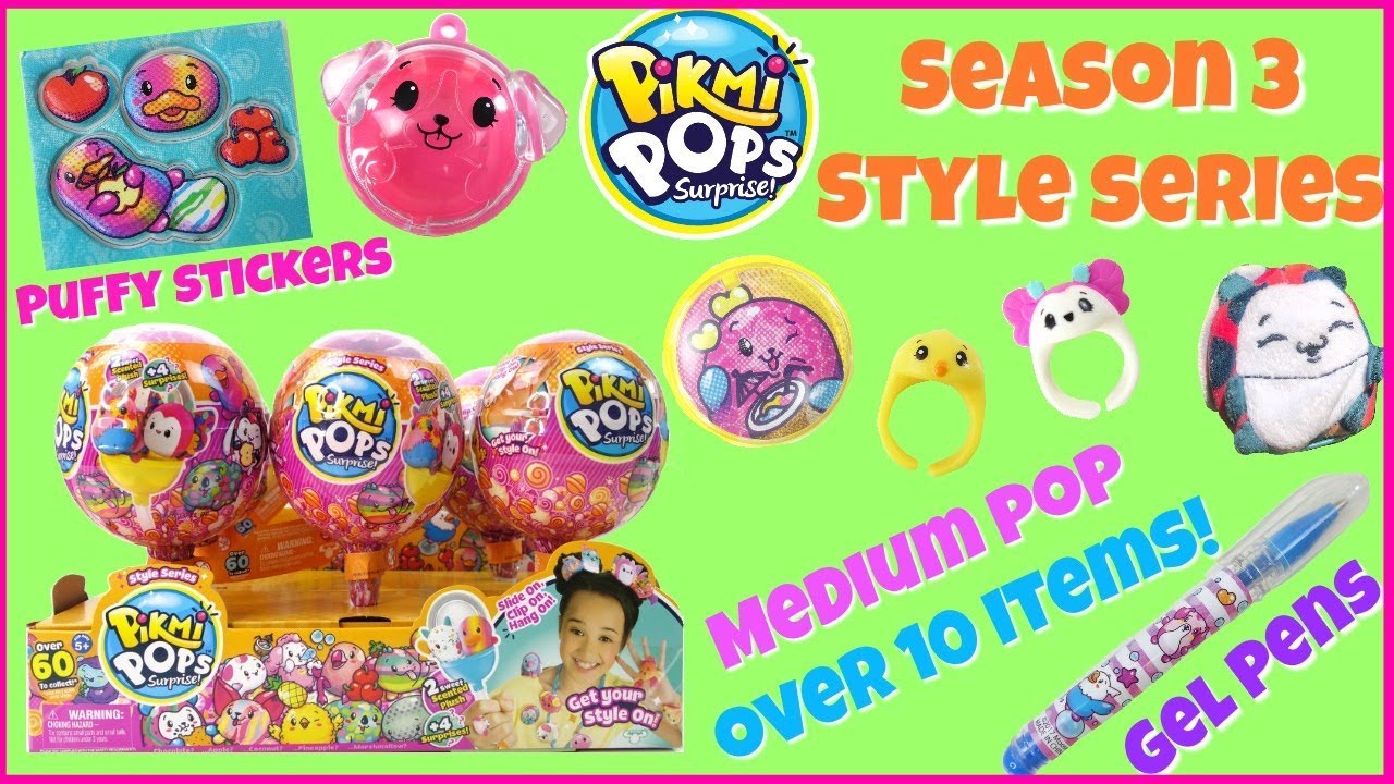 Medium Pikmi Pops Surprise Season 3 Style Series Unboxing and Review ...