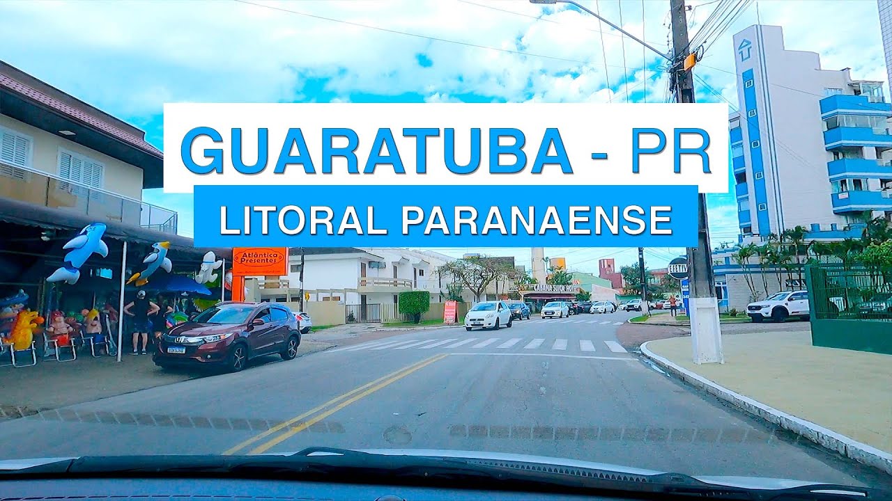 Como são as ruas e avenidas de Guaratuba - litoral do Paraná 03.11.2023 ...