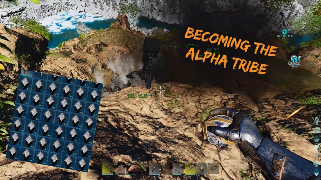 Becoming The Alpha Tribe | Ark Survival Ascended Official PvP - YouTube