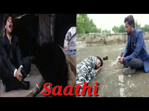 Saathi (1991) | Aditya Pancholi | Emotional scene | saathi movie best ...