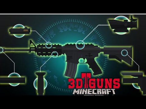 minecraft pocket edition TT 3D GUNs - Standalone - YouTube