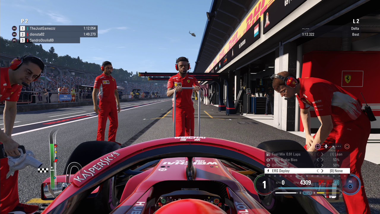 SRL Racing League F1 | Season 4 Race 1 Germany | POV without commentary ...