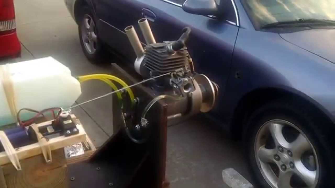 Quadra 52 RC Gas Airplane Engine Q52 Motor Ready to Run - YouTube