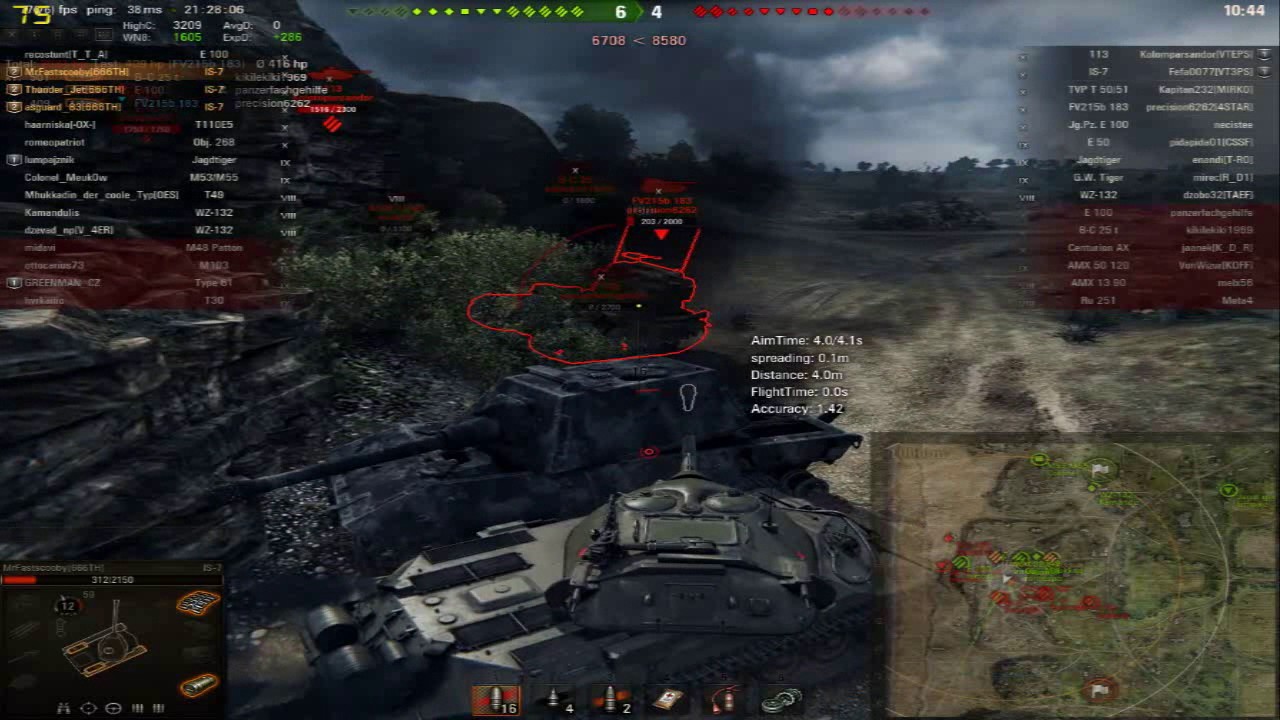 World Of Tanks - The ammo rack that won us the game W/ asguard and ...