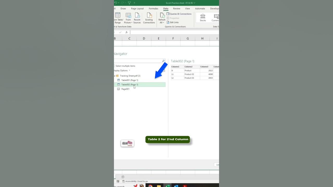 Properly Convert PDF to Excel | How to Convert PDF to Excel - YouTube #shorts - YouTube