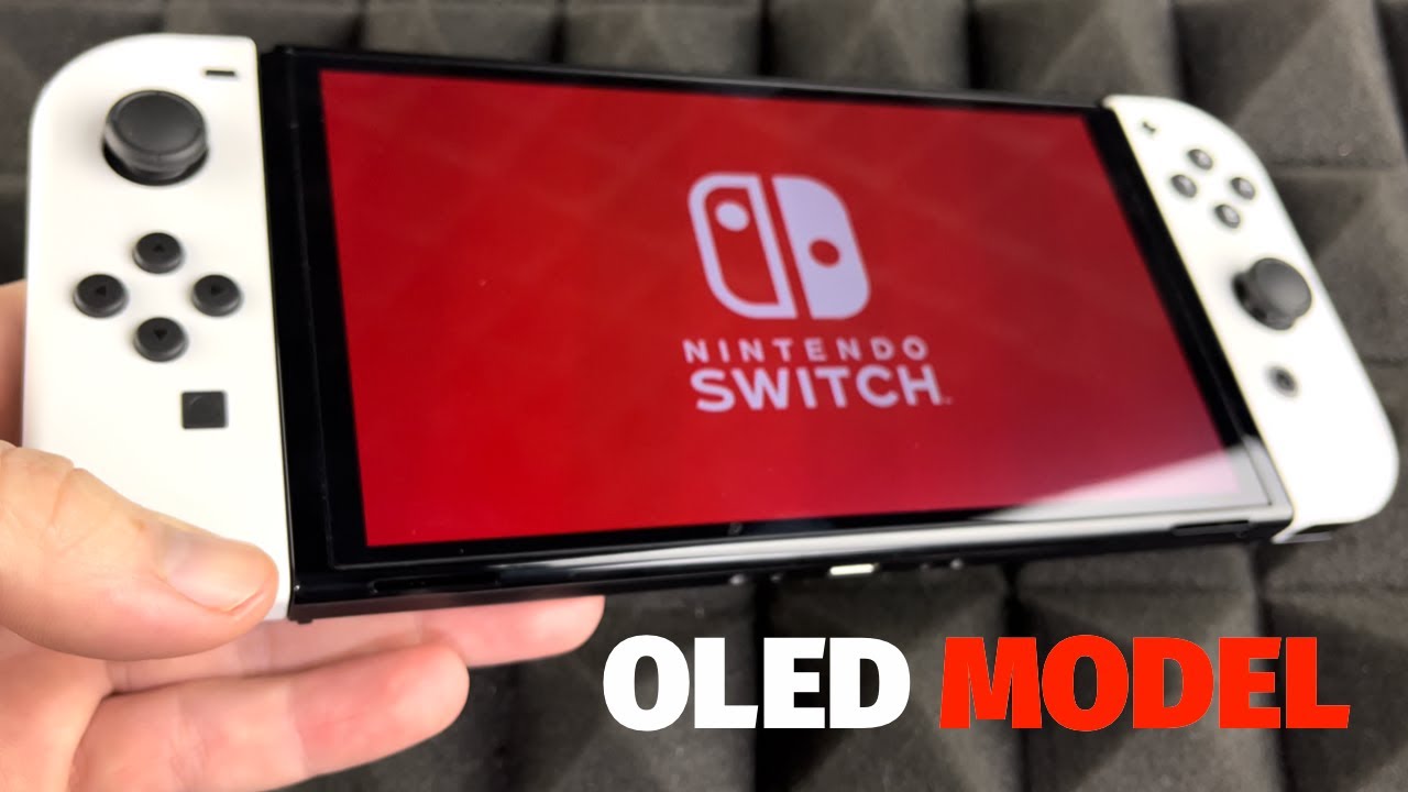 Nintendo Switch – OLED Model Unboxing - YouTube
