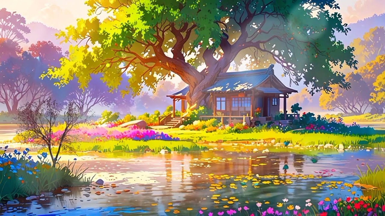 Peaceful Relaxing Piano with Water Sounds - Stop Overthingking, Sleep ...