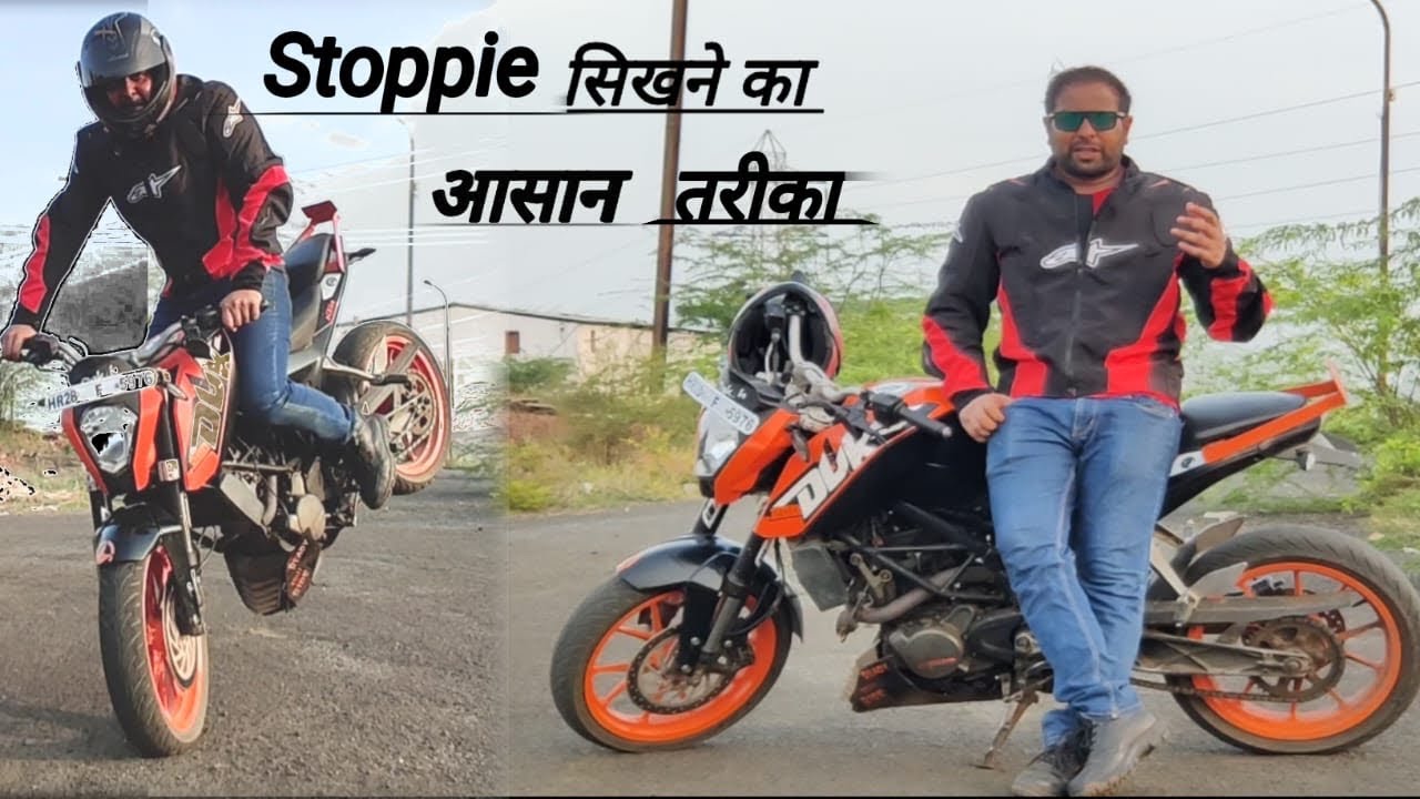 How To Do Rolling Stoppie (Easy Trick) - YouTube