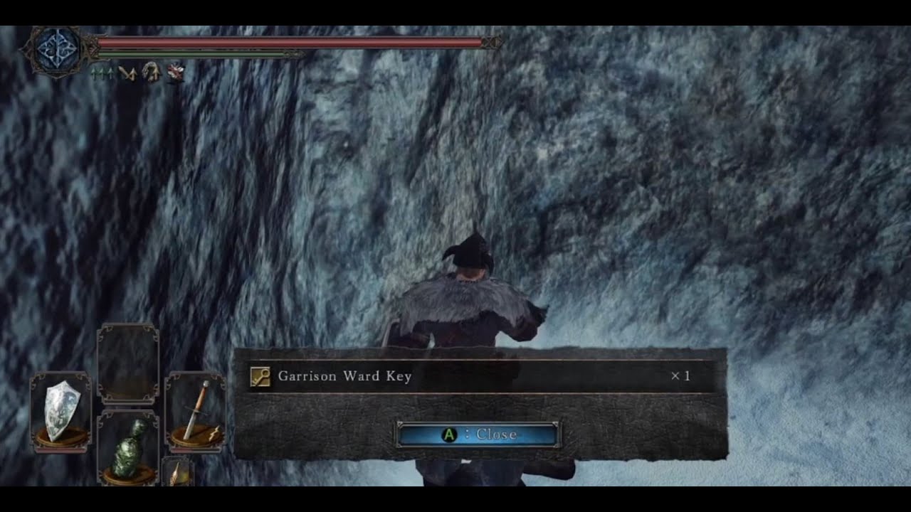 Dark Souls 2 - How To Get The Garrison Ward Key - YouTube