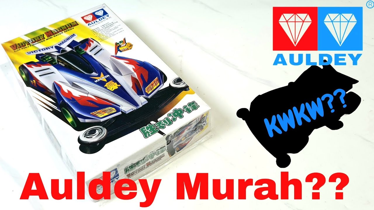Review Mini 4WD (Tamiya) Murah Auldey Victory Magnum Viral - YouTube