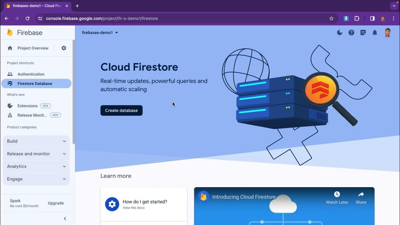 Firestore Structure | Collection | Doc | Field | Basic Flutter - YouTube