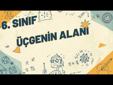 6. SINIF ÜÇGENİN ALANI KONU ANLATIM VE SORU ÇÖZÜMÜ #matematik #math
