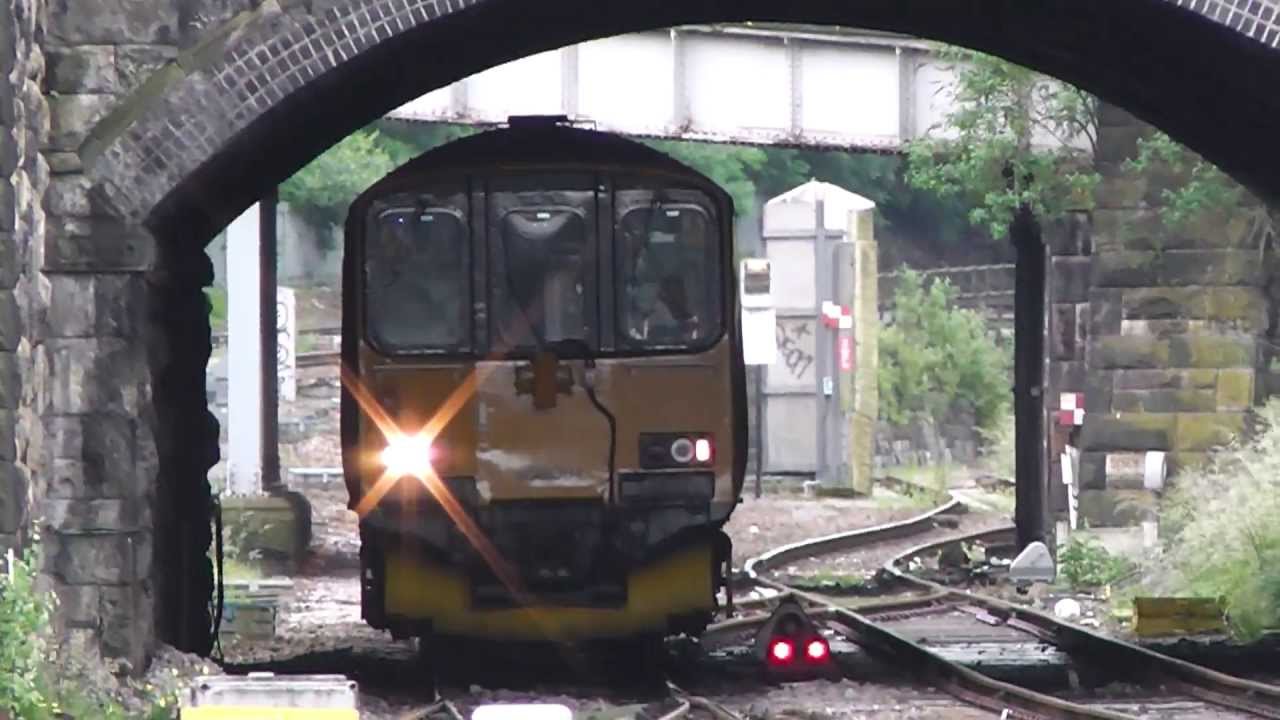 Network Rail test train 950001 passes Sheffield - YouTube