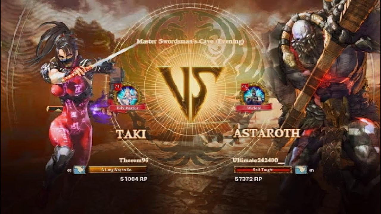 Soul Calibur 6: Ranked Match 237 (Therem95 VS Astaroth) - YouTube