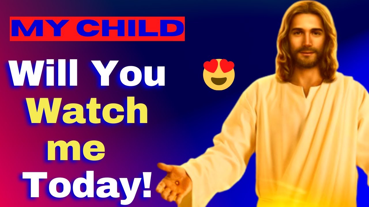 God Says will You Watch Me today | God Message for You today - YouTube