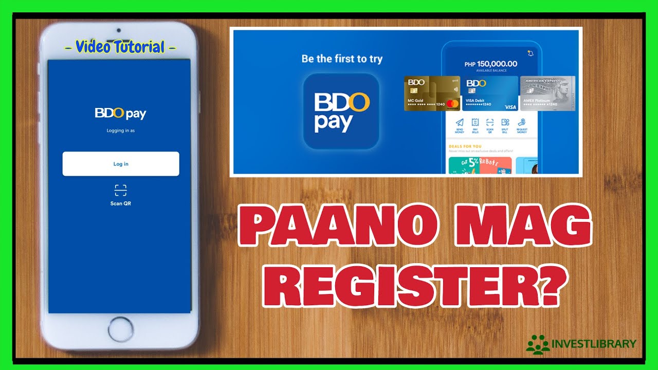 BDO Pay Registration: How to Enroll in BDO Pay ewallet - YouTube