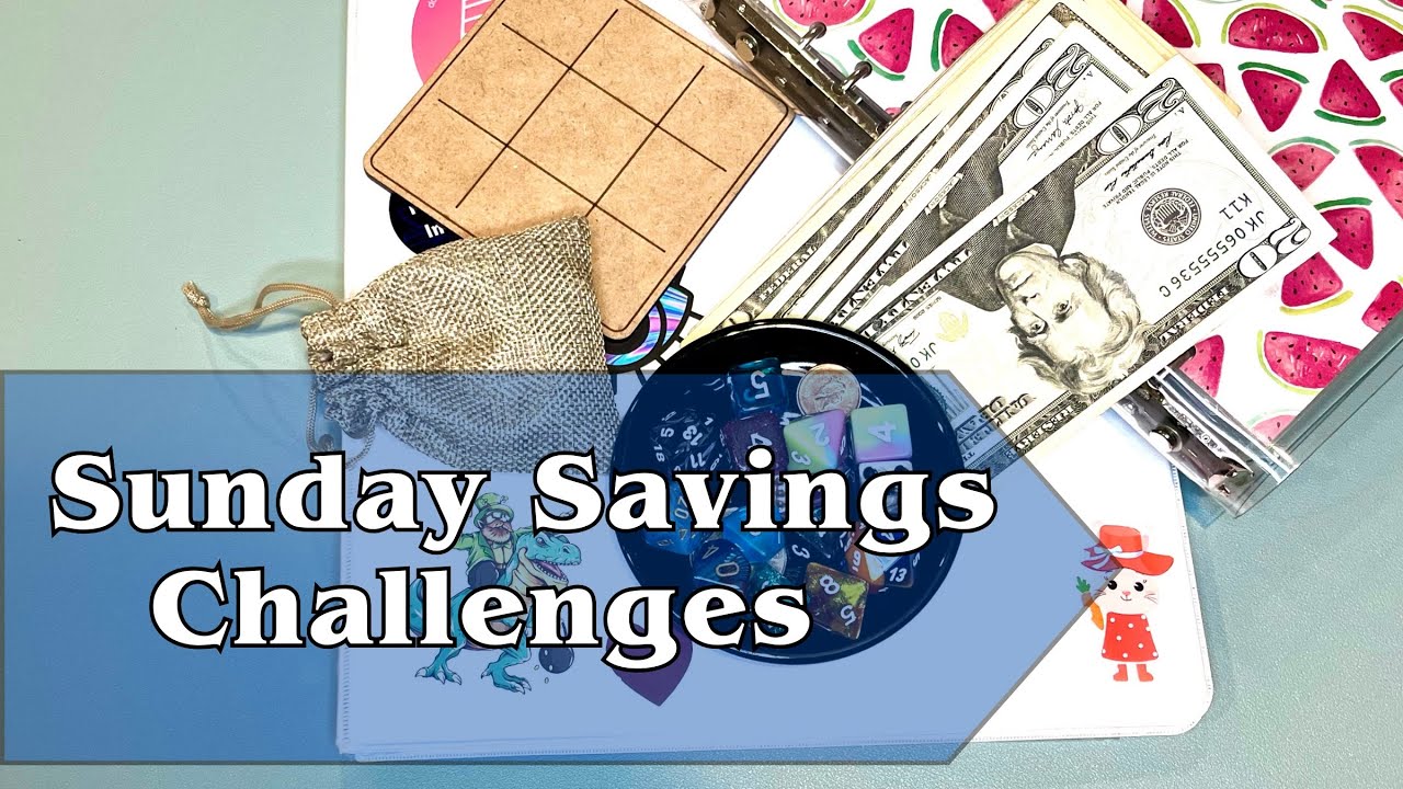 Sunday Savings Shenanigans | Spoiler: my biggest IOU ever! - YouTube