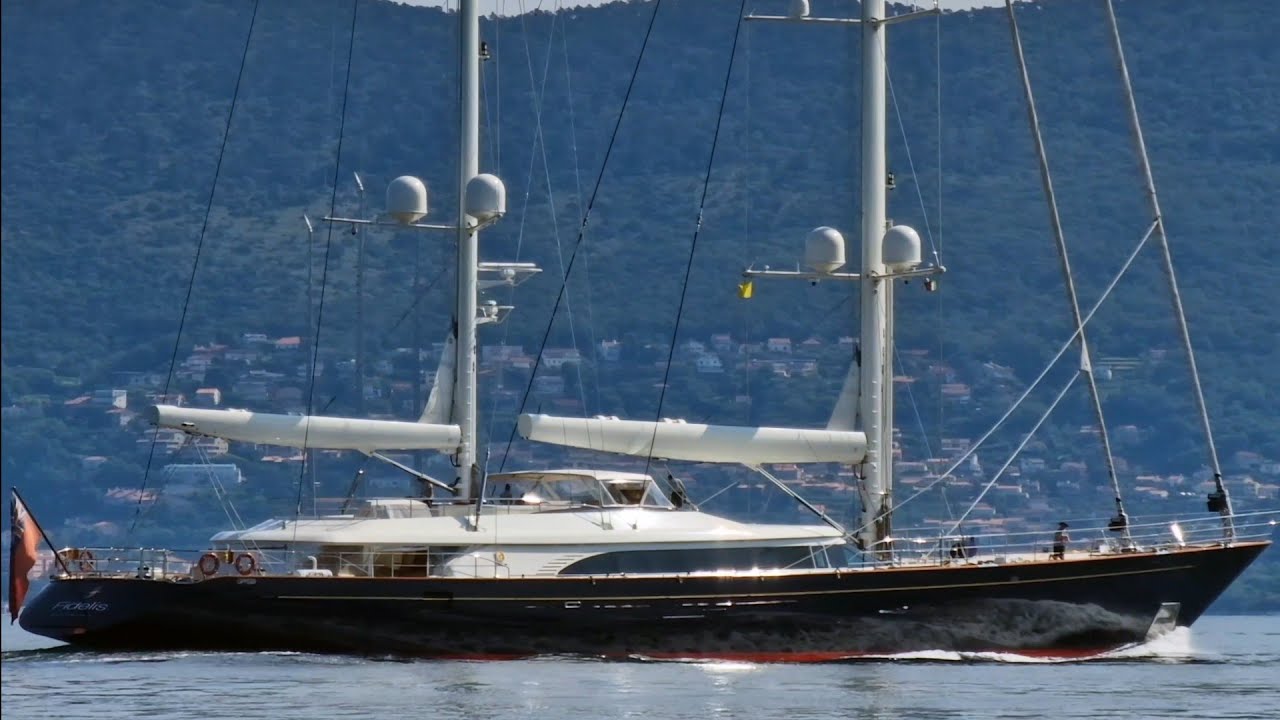 Veliero Oceanico - Perini Navi 56m / 184ft - Trieste 06/06/2024 - YouTube