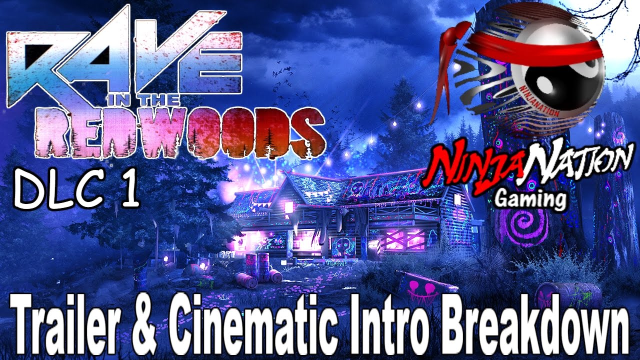 IW Zombies | "RAVE IN THE REDWOODS" DLC 1 intro Cinematic & Trailer ...