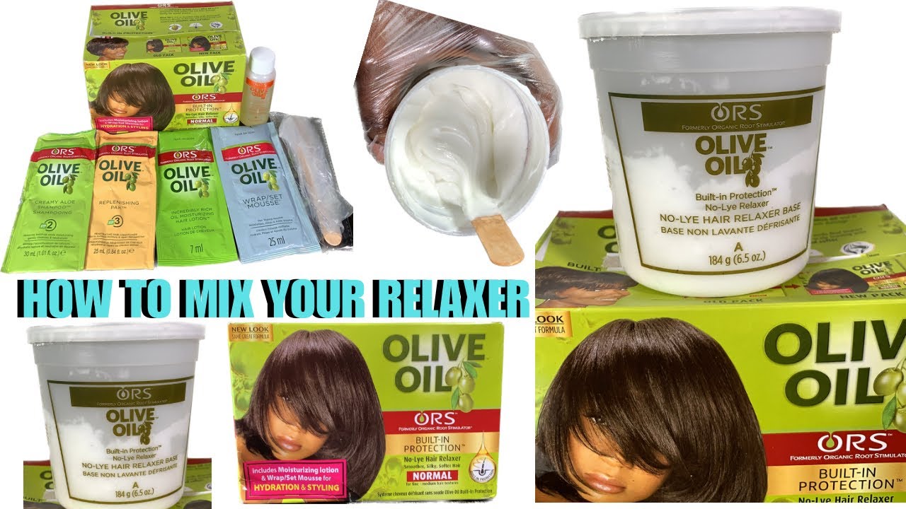 HOW TO MIX YOUR RELAXER | RELAXING YOUR NEW GROWTH HAIR - YouTube