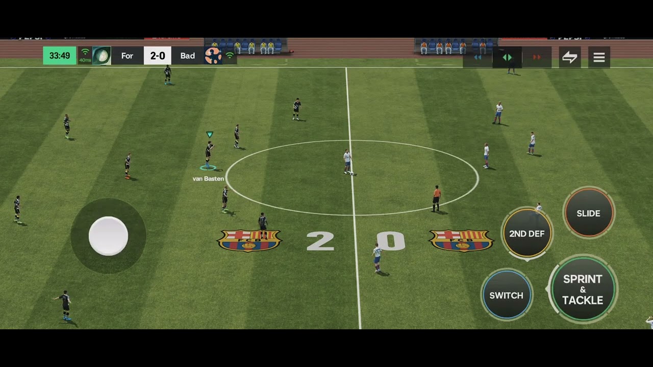 ea fc 24 mobile gameplay full match - YouTube