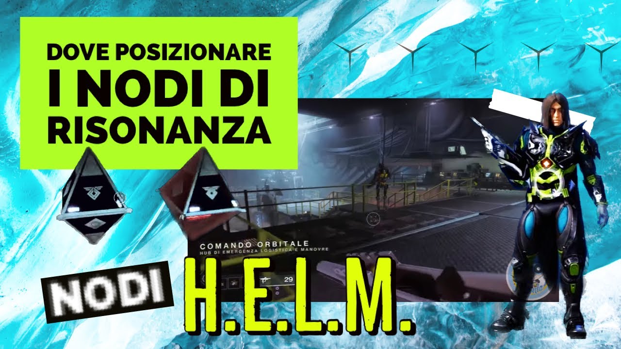 Destiny 2 - Dove Posizionare i Nodi di Risonanza - H.E.L.M. - YouTube