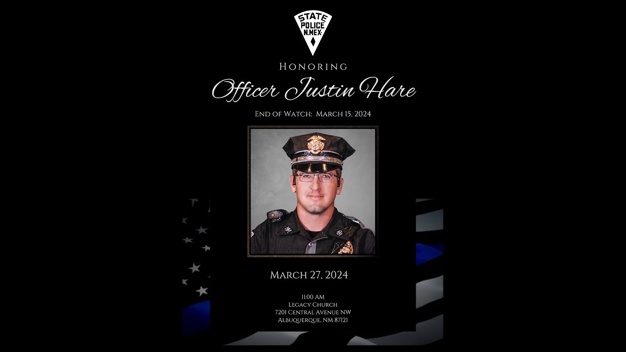 Services of NMSP Officer Justin Hare - YouTube