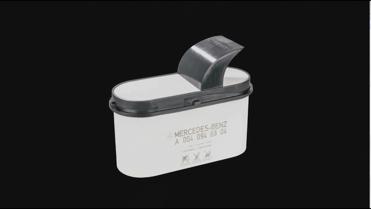 Mercedes-Benz GenuineParts. Air Filter. - YouTube