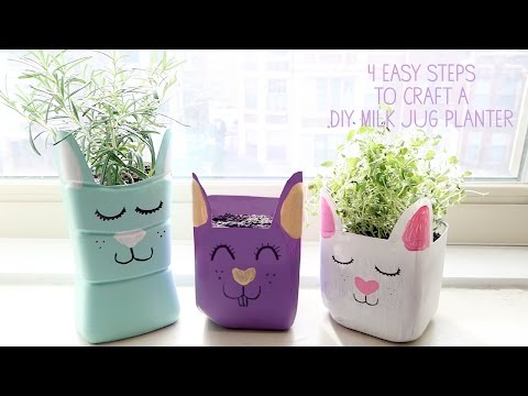 Can Milk Cartons Be Used As Planters