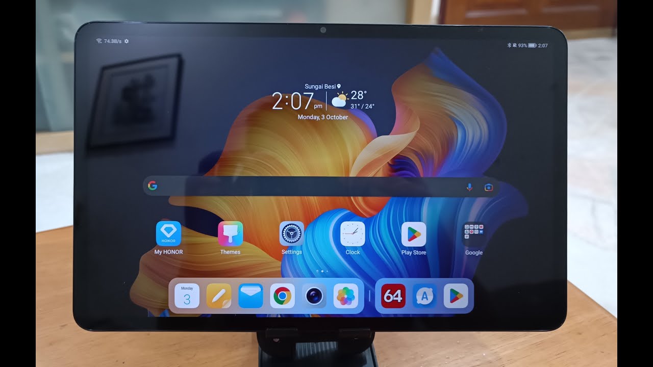 HONOR Pad 8 1080P 30FPS Rear Camera Video Recording Quality - YouTube