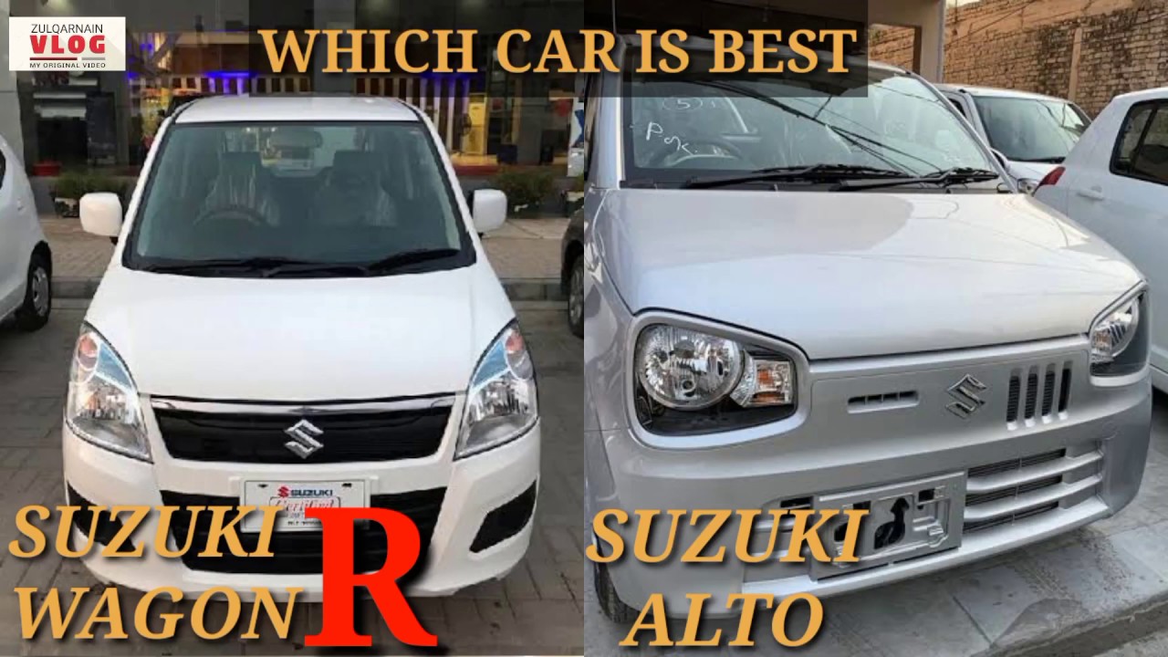 Suzuki Wagon R vs Suzuki Alto 660cc comparison review which car is best ...