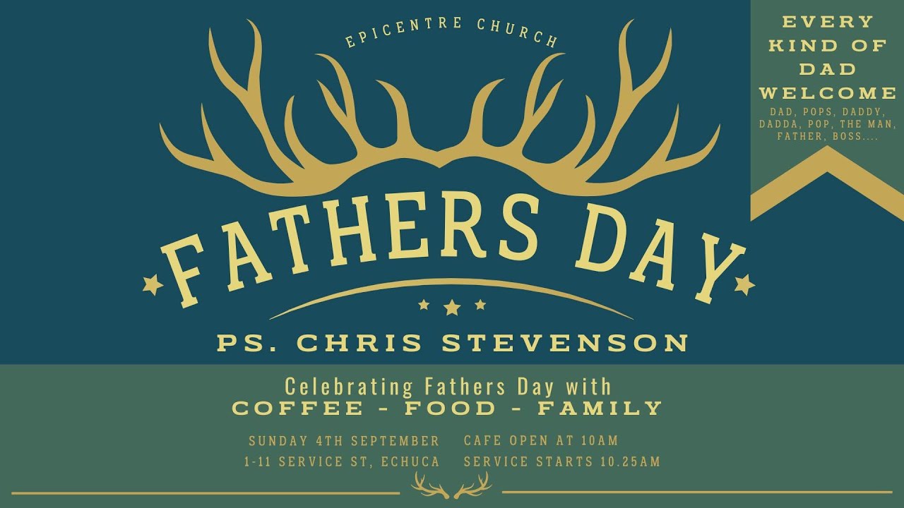 Father's Day - Ps Chris - YouTube